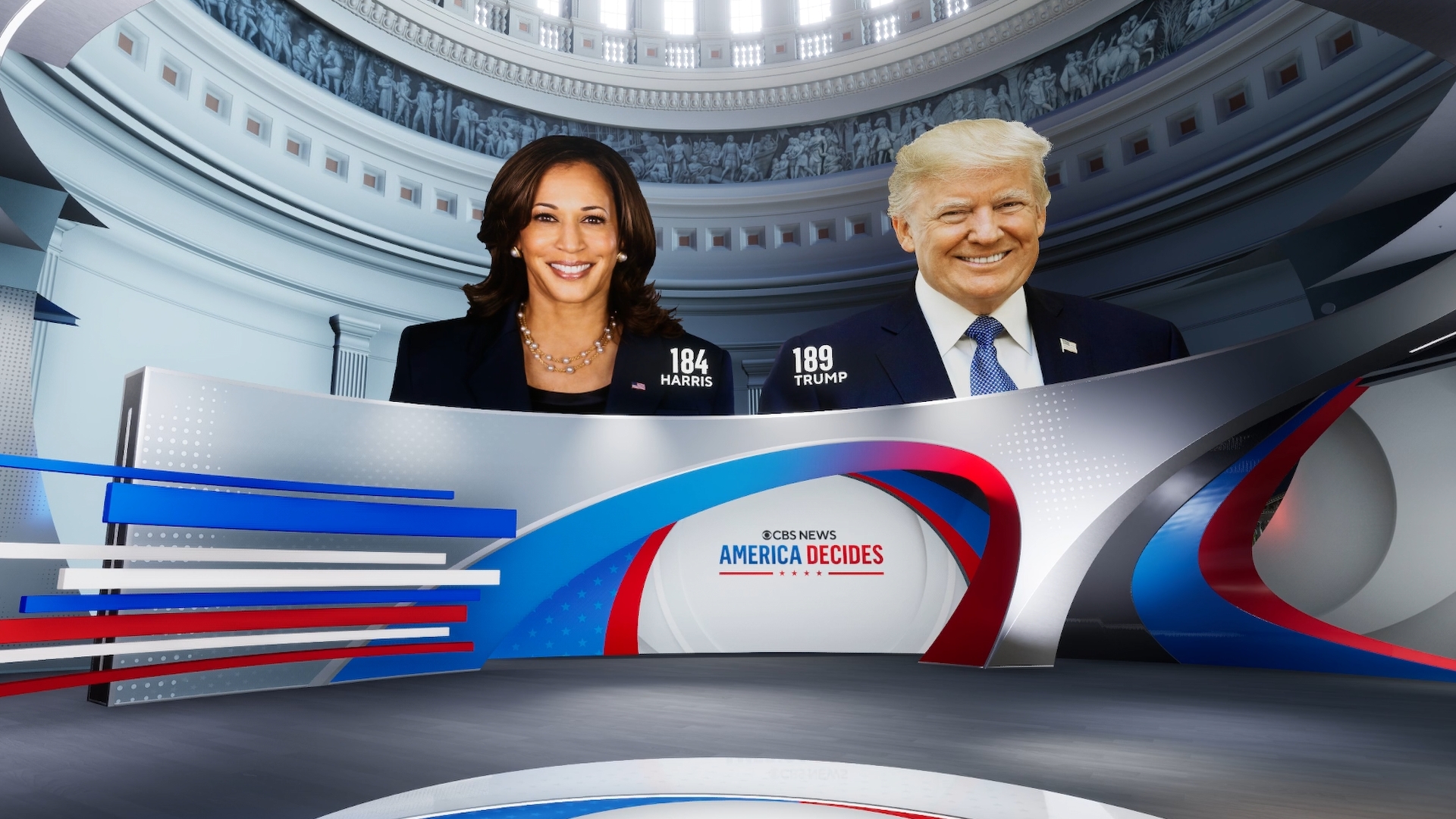 CBS 2024 US Election Graphics Package - Myreze